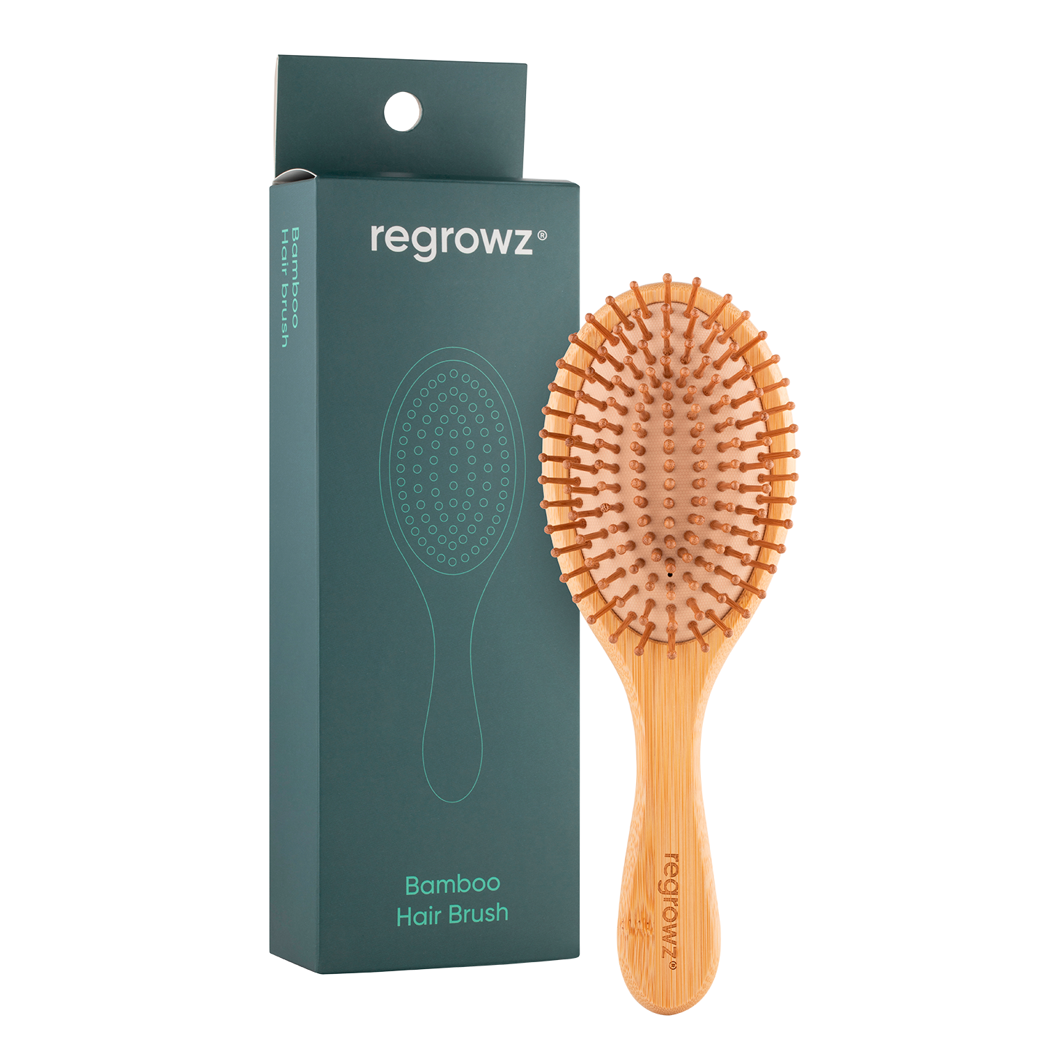 Bamboo Hair Brush – Regrowz